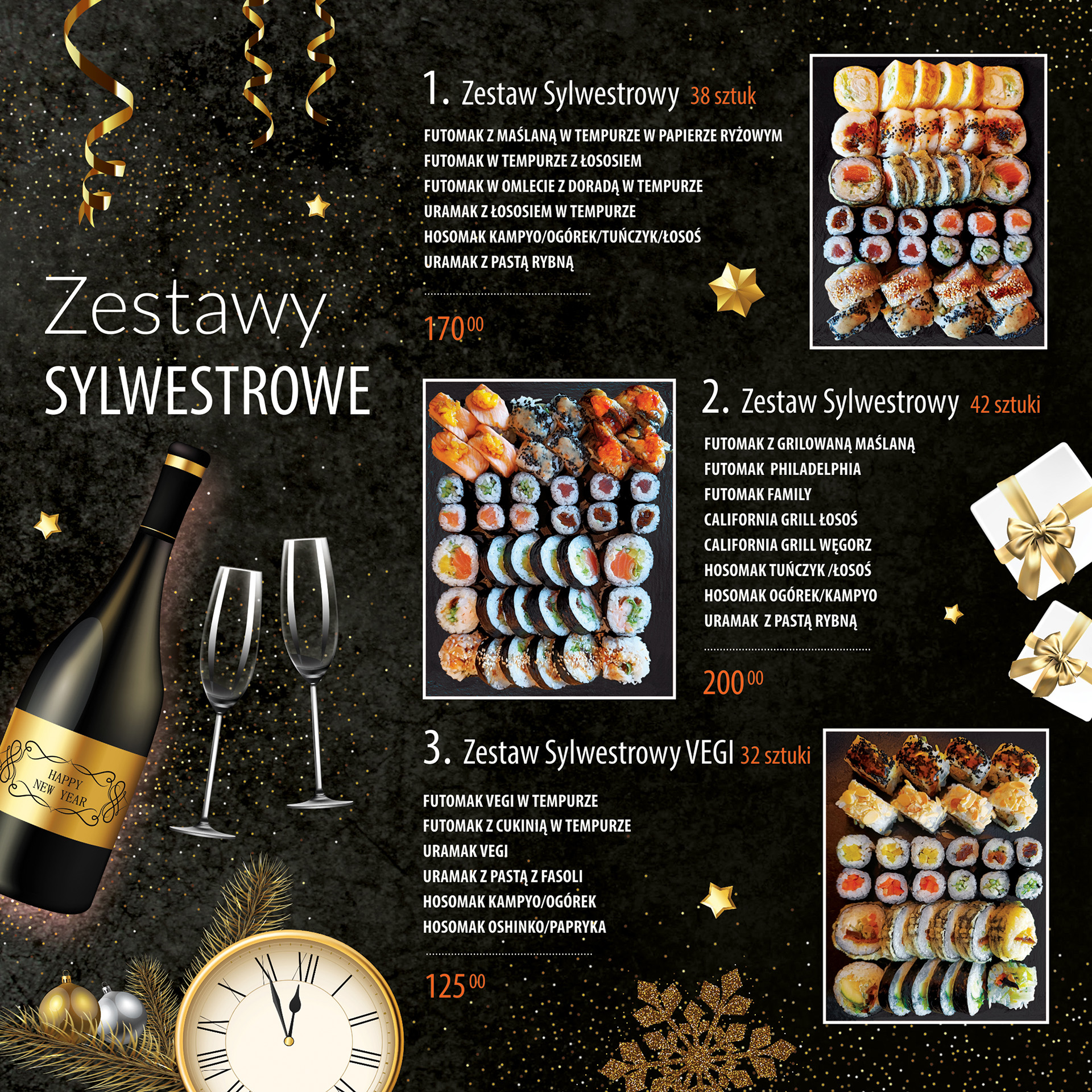 Zestawy Sylwestrowe – sushifamily.pl